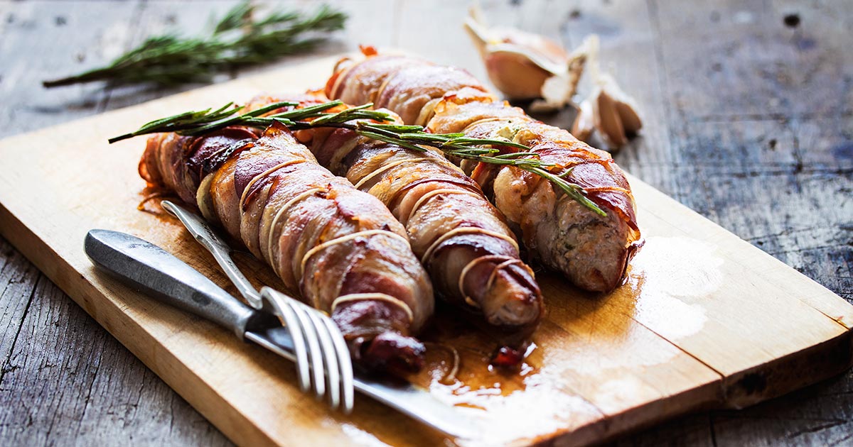 Involtini: Teleće rolice sa sirom i pancetom