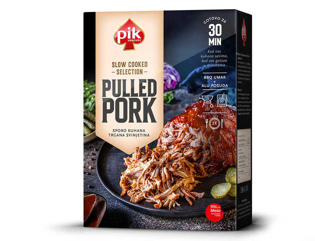 PIK SLOW COOKED SELECTION: Buncek, rebarca i trgana svinjetina gotovi u ...