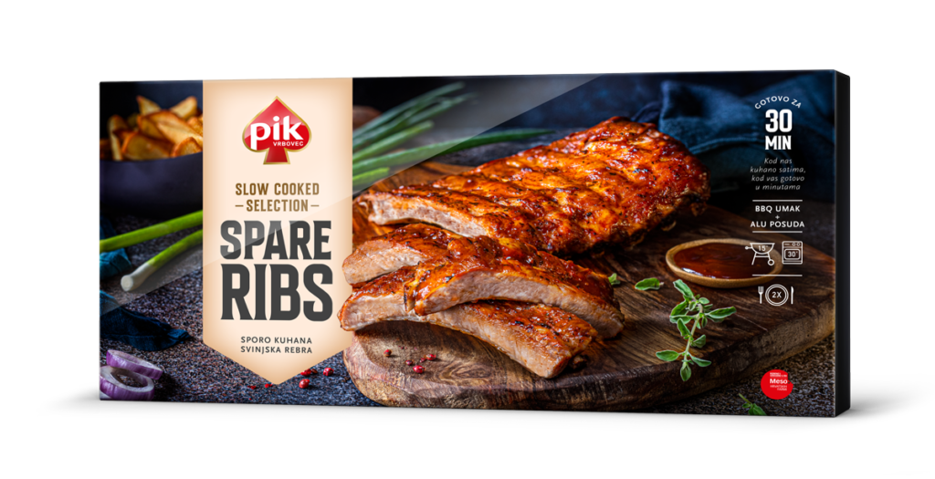 PIK SLOW COOKED SELECTION: Buncek, rebarca, trgana svinjetina i ...