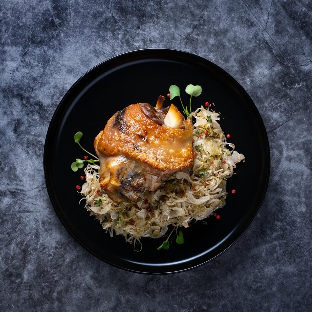 Sporo kuhani buncek s kiselim kupusom